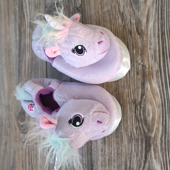 Build-A-Bear | Shoes | Build A Bear Unicorn Cozy Comfy Cute Slippers ...